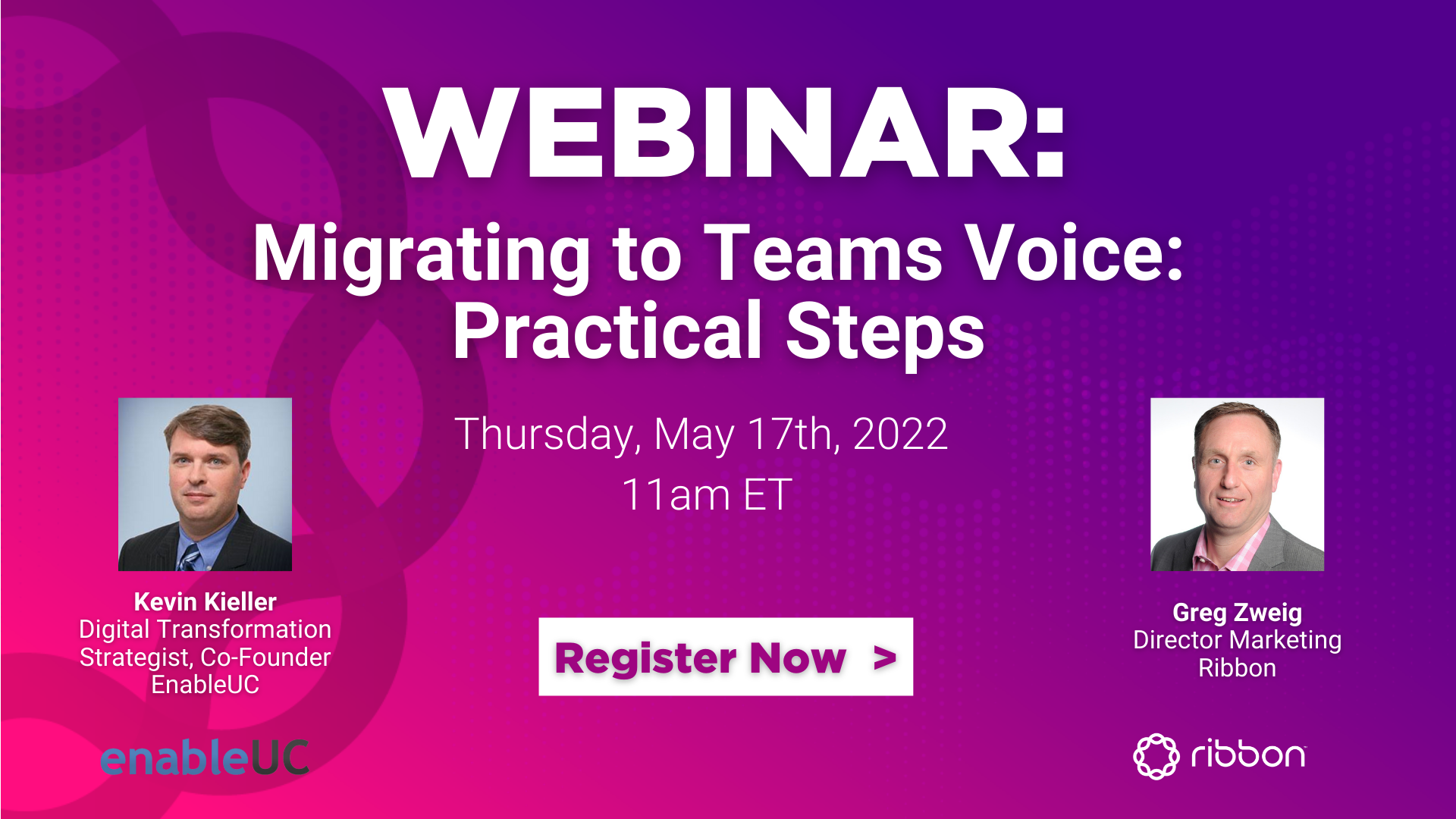 Webinar Replay: Migrating to Teams Voice - Practical Steps Webinar Replay: Migrating to Teams Voice - Practical Steps